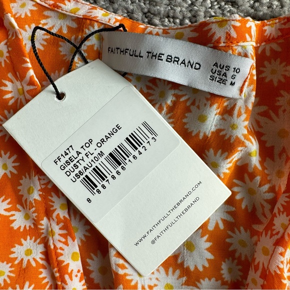 Faithfull the Brand | Tops | Nwt Faithfull The Brand Gisela Top Us 6 ...